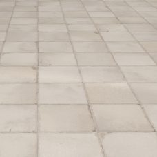 Village 6" X 6" Porcelain Tile - White | Pera Tile