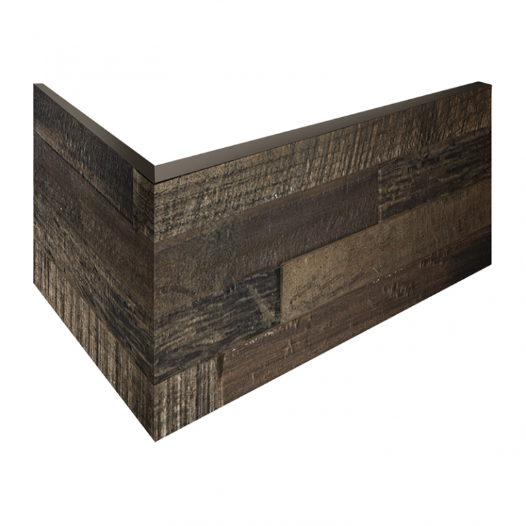 Samurai Wall Panel Corner (inside)- Taupe | Pera Tile