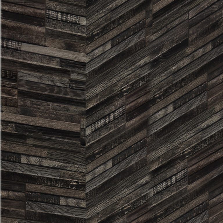 Samurai Wall Panel Corner (outside) - Dark | Pera Tile