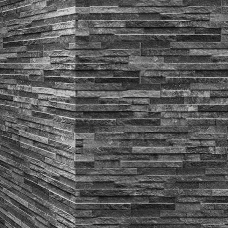 Natura Wall Panel Corner (outside) - Lava | Pera Tile