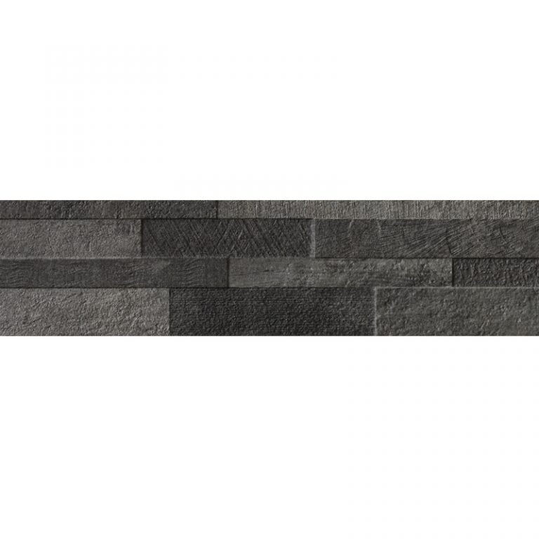 6" X 24" Volcano Wall Panel: Dark | Pera Tile