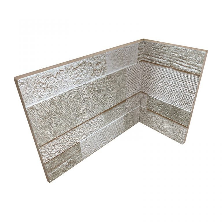 Volcano Wall Panel Corner (inside) - Beige | Pera Tile