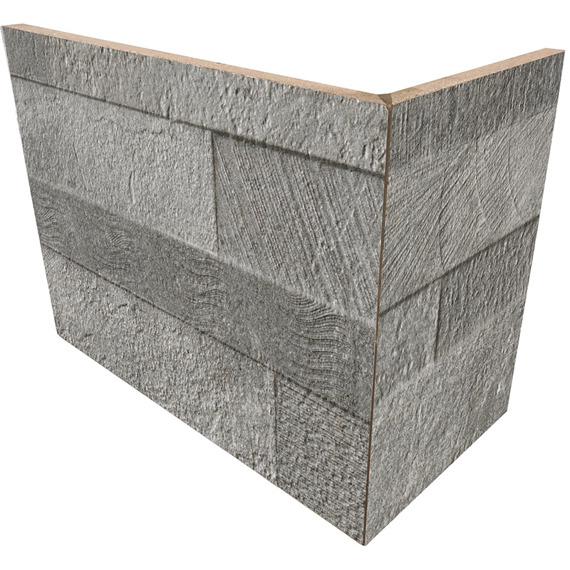 Peratile Volcano Corner out grey | Pera Tile