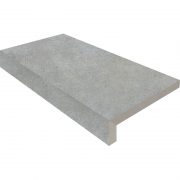 L-Shape Mitered Coping: Silver Limestone | Pera Tile