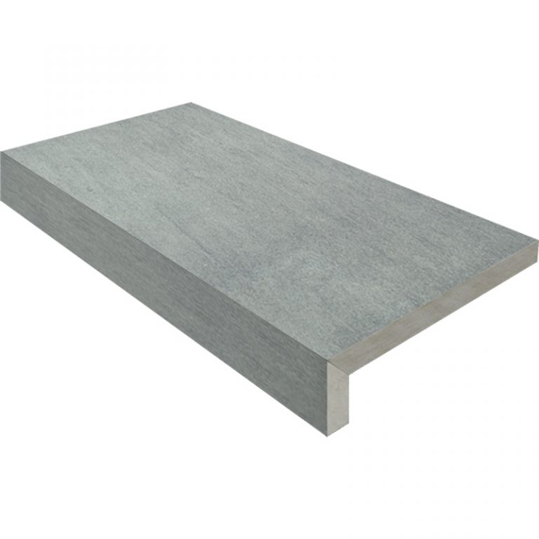 L-Shape Mitered Coping: Bianco Nextone | Pera Tile