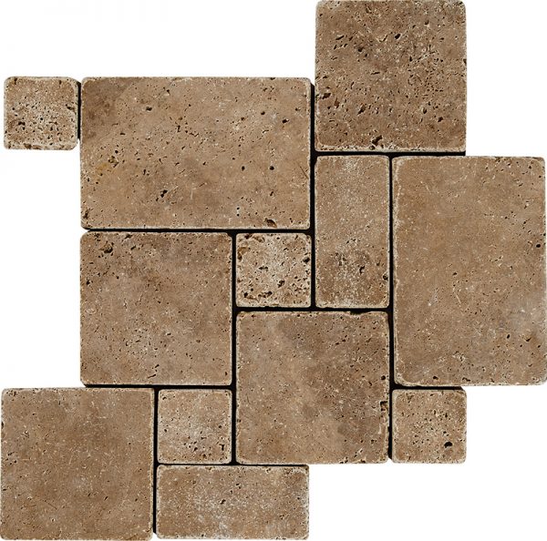 Pera Tile Noce Sephia Versailes pattern | Pera Tile