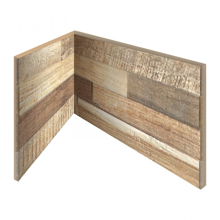 Samurai Wall Panel Corner (inside) - Beige | Pera Tile