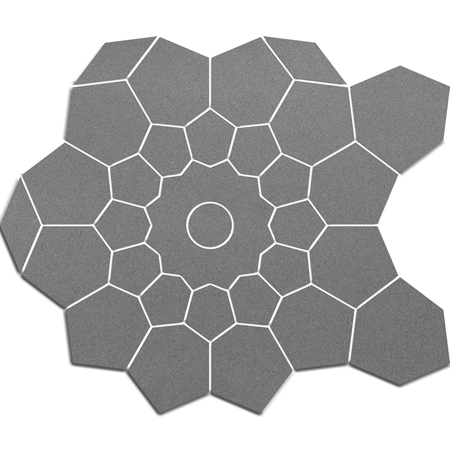 Calacatta Gold Bloom Mosaic | Pera Tile