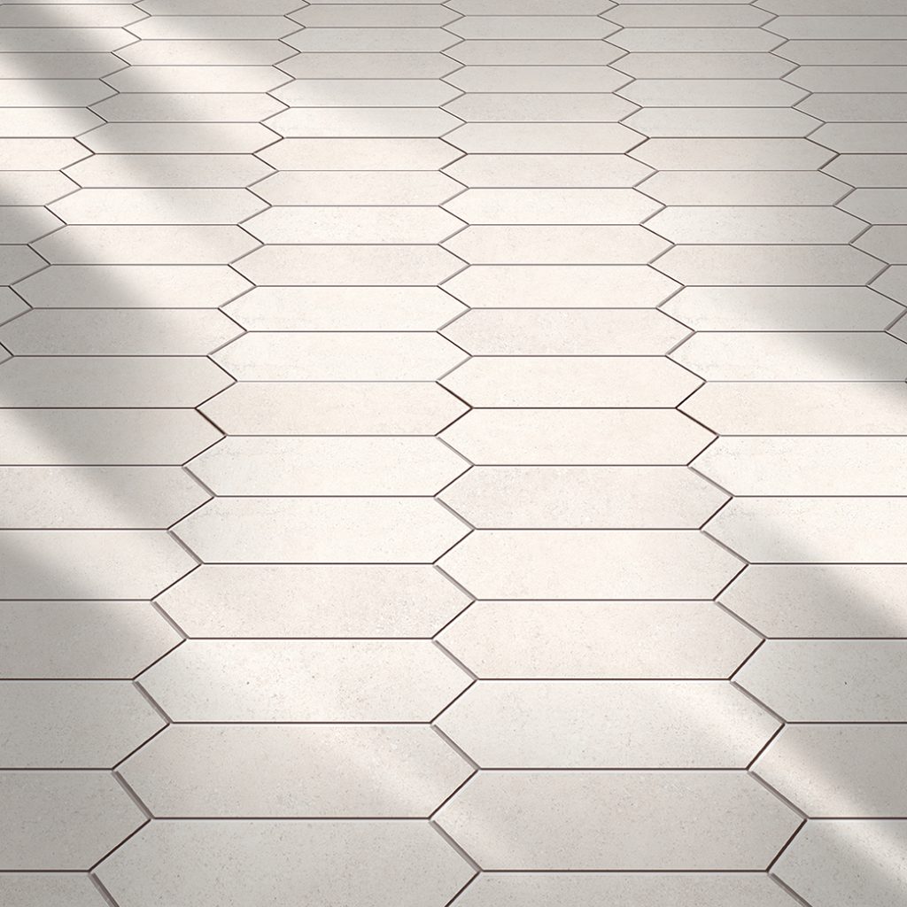 2 7/8" X 11" Picket Tile Porcelain Silky Stone: Light | Pera Tile