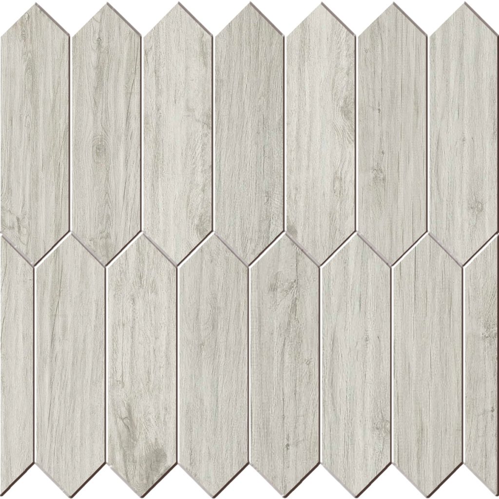 2 7/8" X 11" Picket Tile Heritage: White | Pera Tile