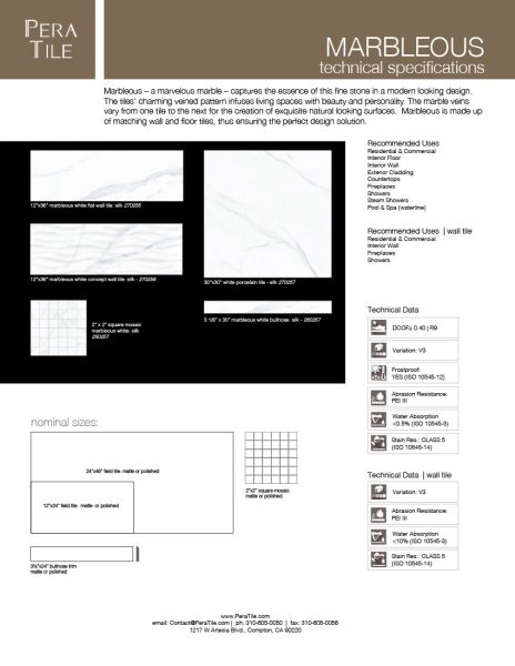 Product Guides | Pera Tile