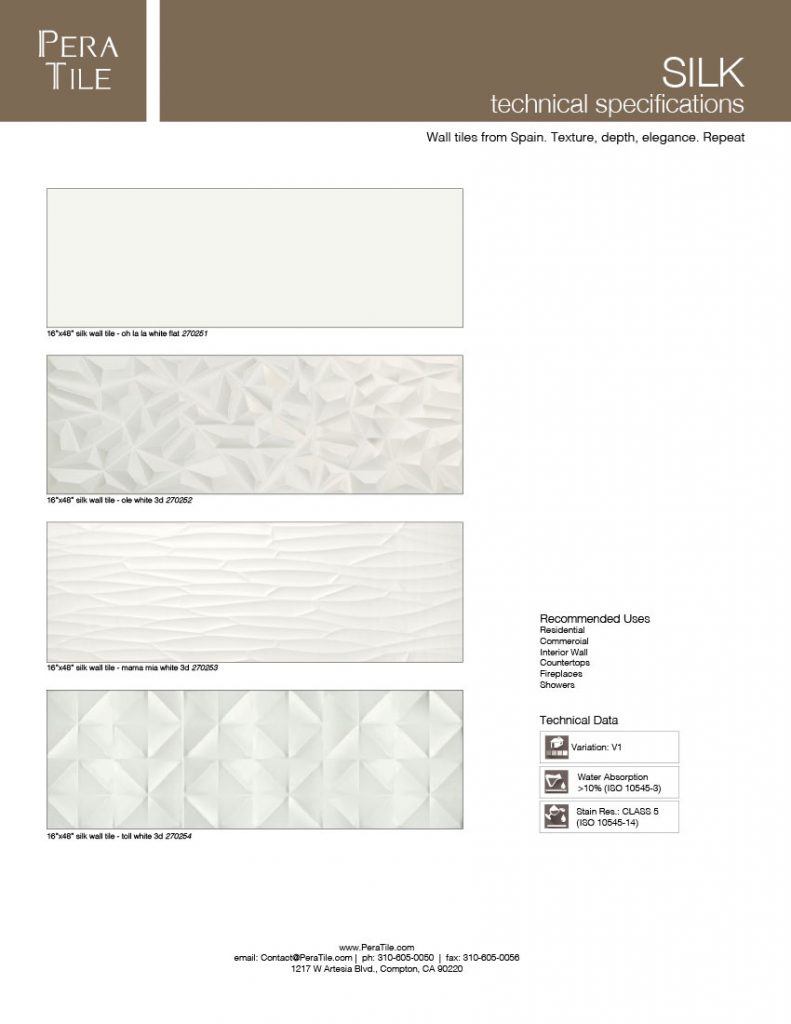 Product Guides | Pera Tile