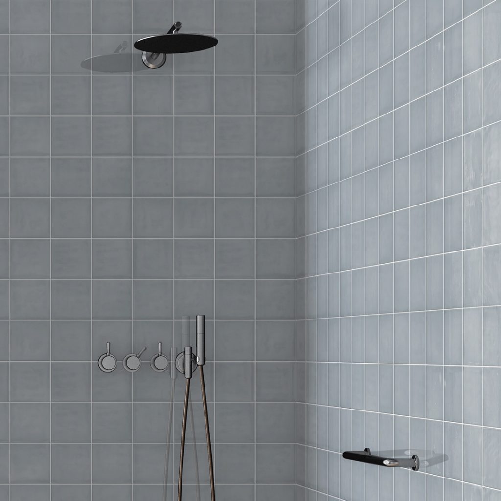 Borriana 5" X 5" Wall Tile - Light Blue | Pera Tile