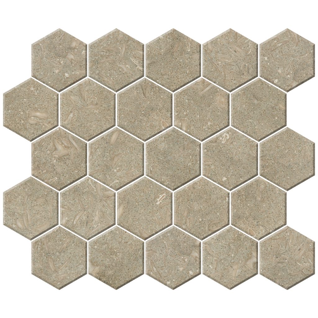Sparta 3 1/4" Hexagon Mosaic | Pera Tile