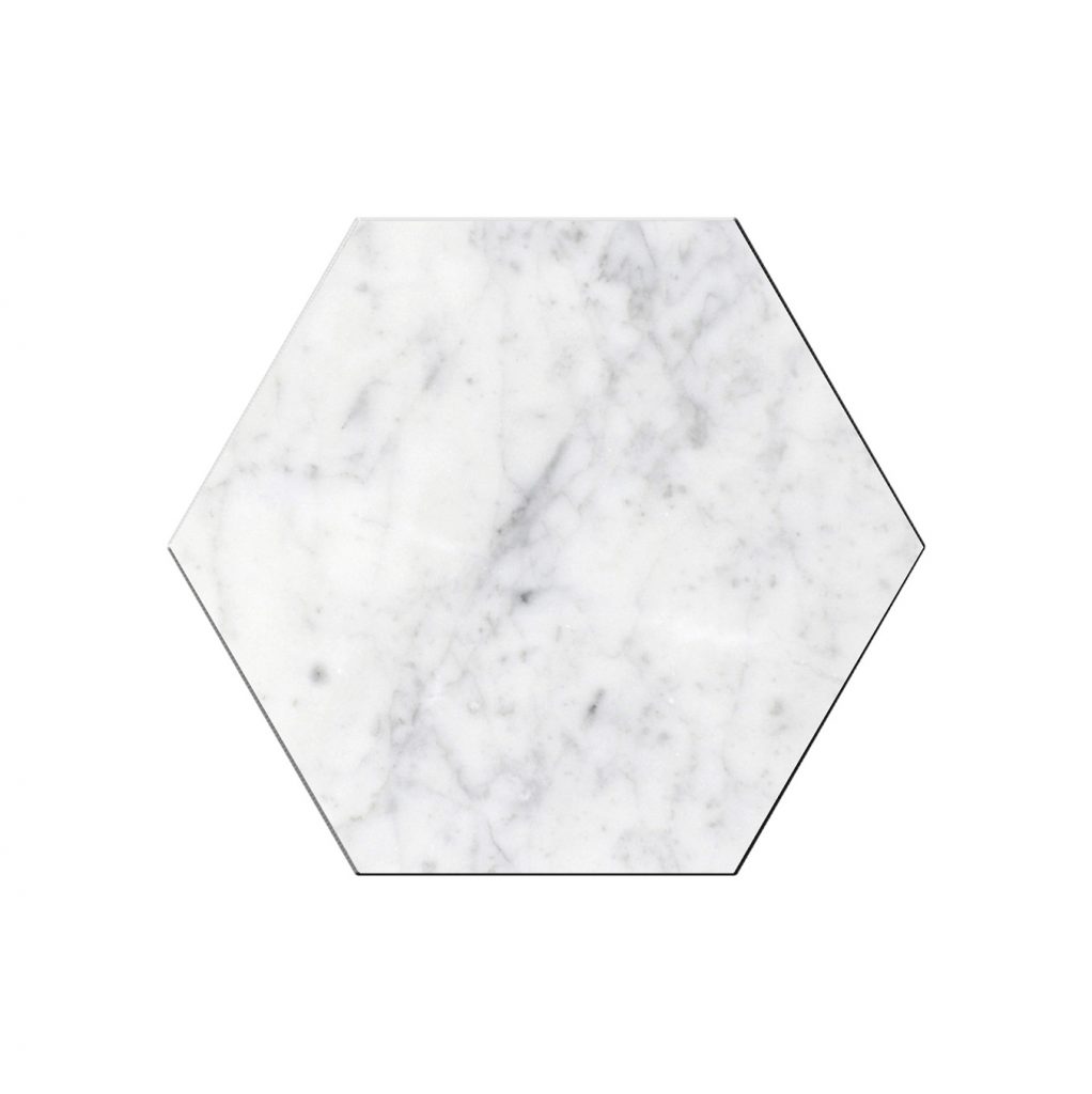 Verona Hexagon Porcelain Tile - Grey | Pera Tile