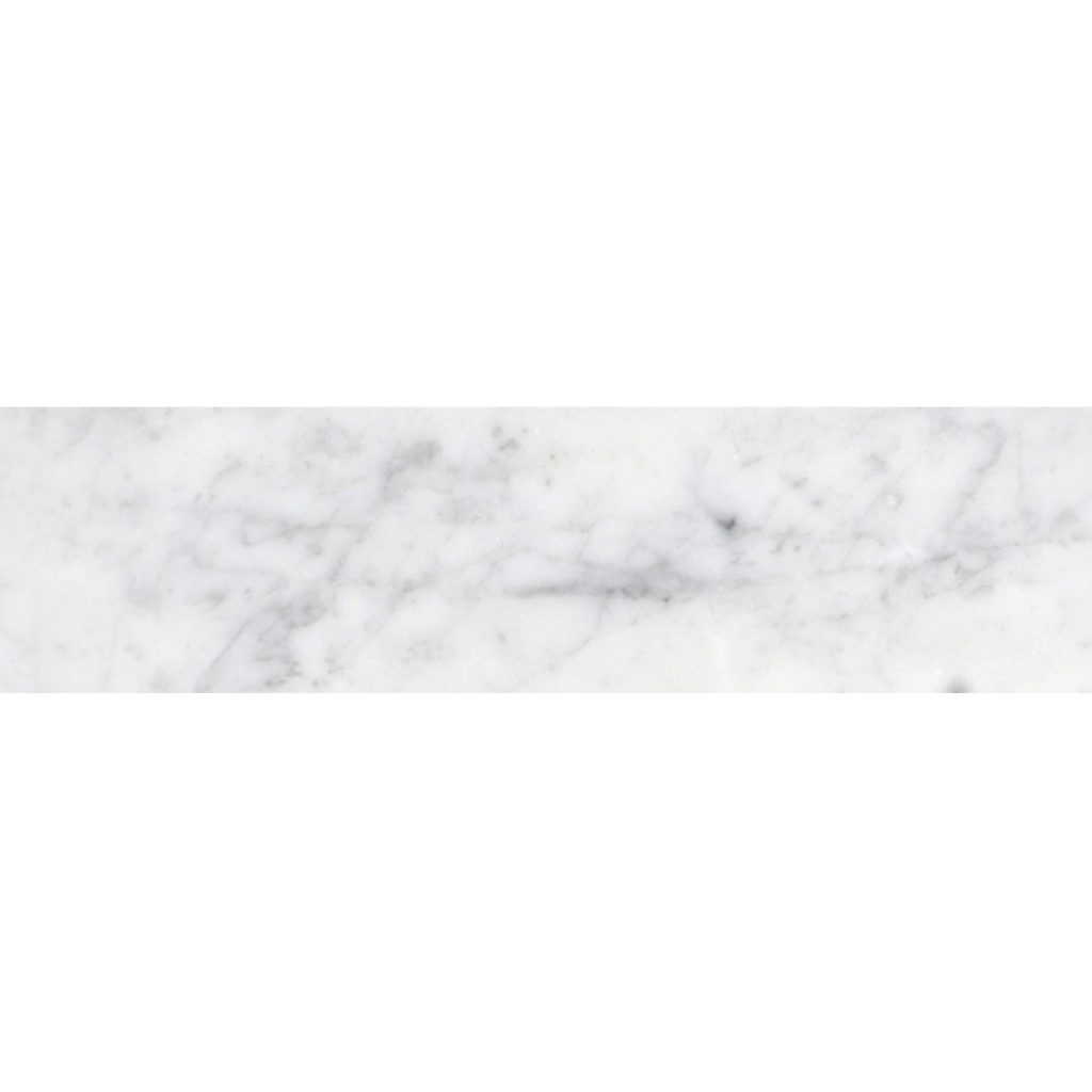 Bianco Carrara 6" X 24" Honed Marble Tile | Pera Tile