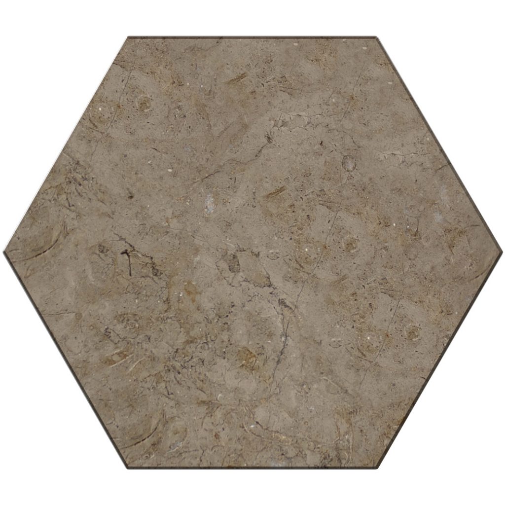 Bianco Marea 12" Hexagon Polished Marble | Pera Tile