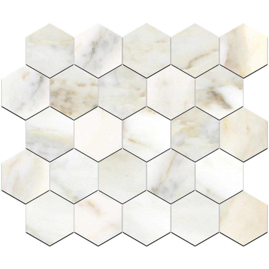 Sparta 3 1/4" Hexagon Mosaic | Pera Tile