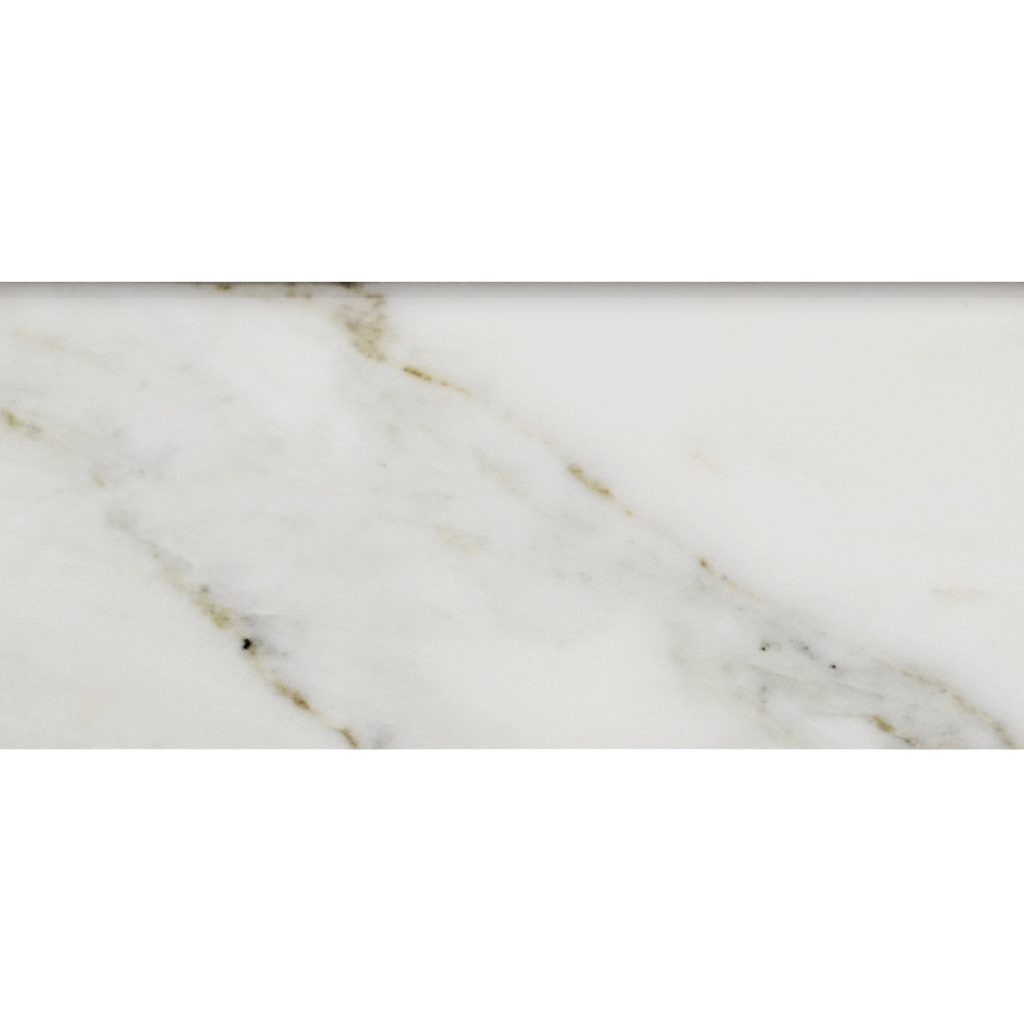 Calacatta Gold 6" X 12" Polished Baseboard | Pera Tile