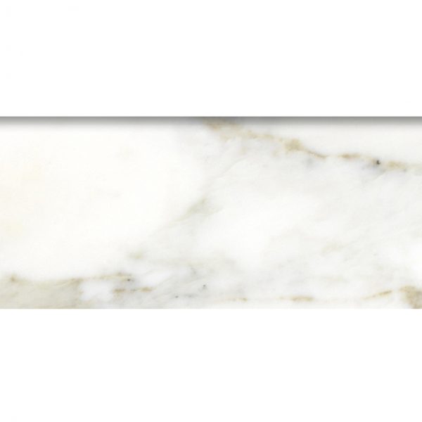 Calacatta Gold 6"x12" Honed Baseboard | Pera Tile
