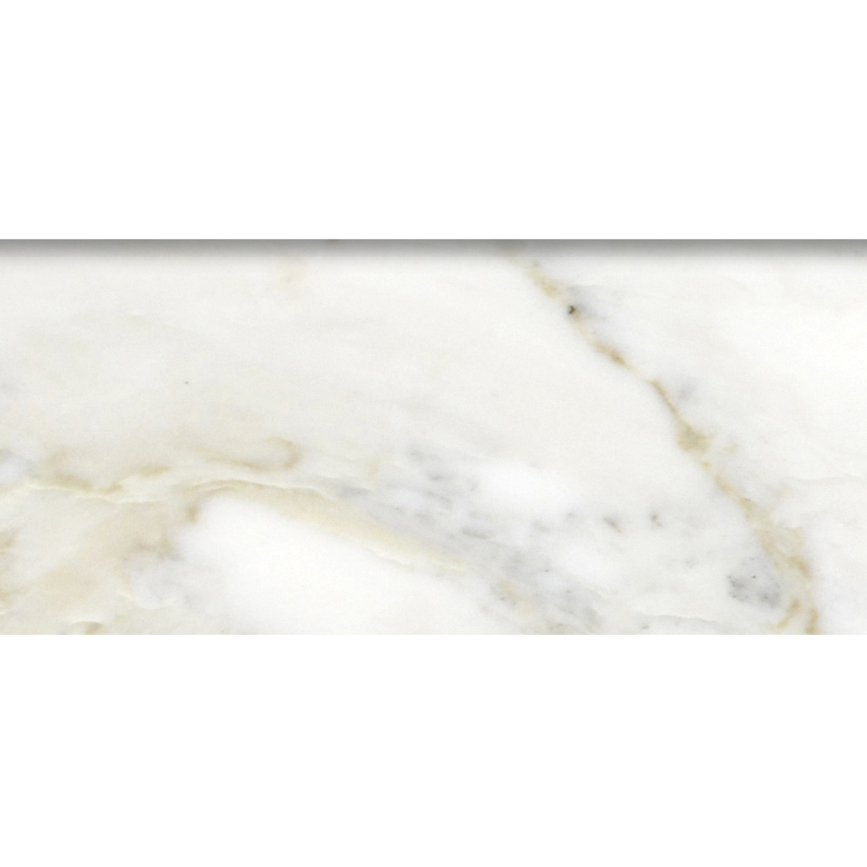 Calacatta Gold 6"x12" Honed Baseboard | Pera Tile