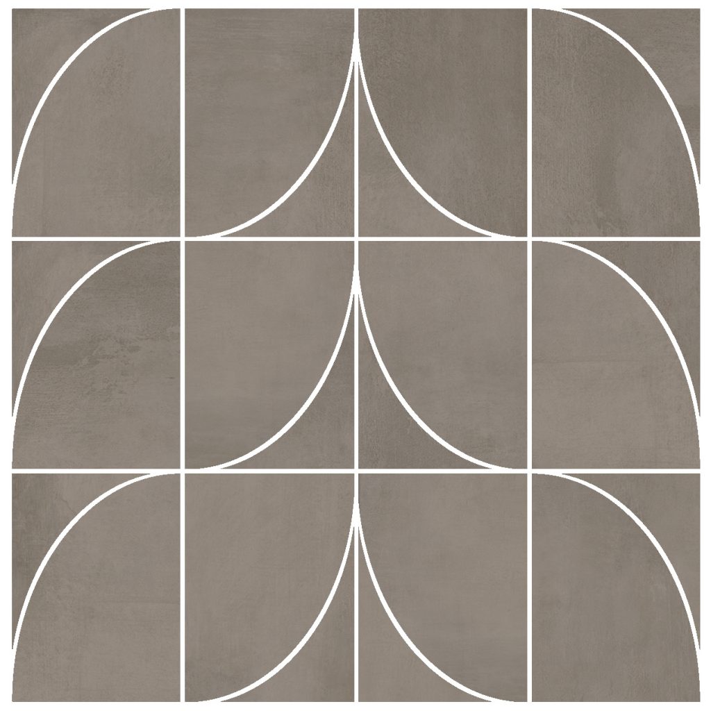 Corrente Mosaic Eastside: Rust | Pera Tile