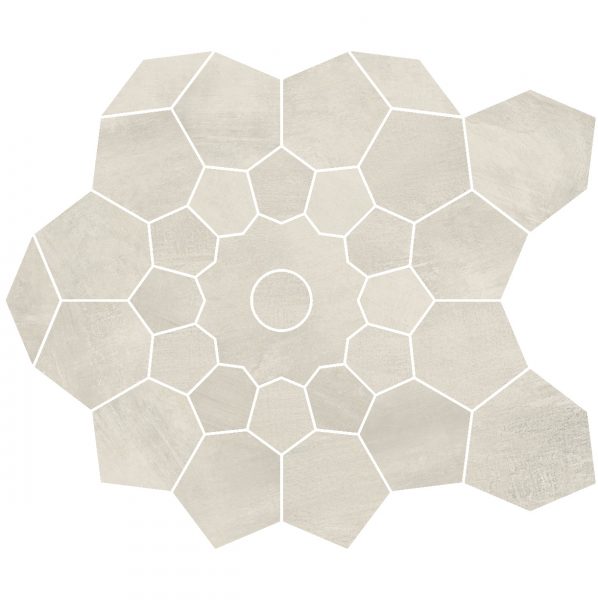 Bloom Mosaic Urbana: Beige | Pera Tile