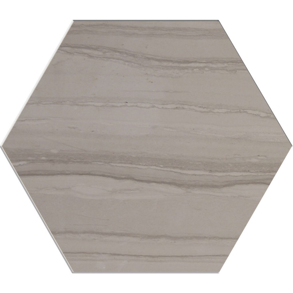 Echelon 12" Hexagon Polished Limestone | Pera Tile
