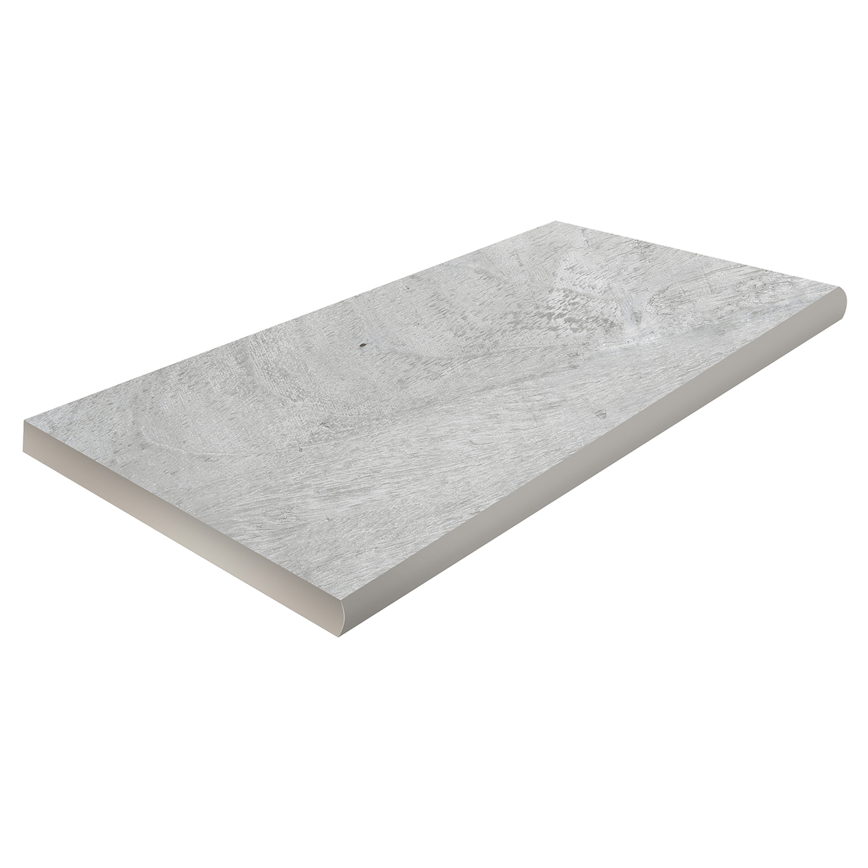 Forest L-Shaped Porcelain Coping - Silver | Pera Tile