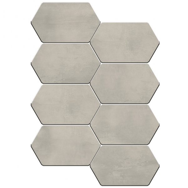 Hexbrick Mosaic Eastside: Clay | Pera Tile