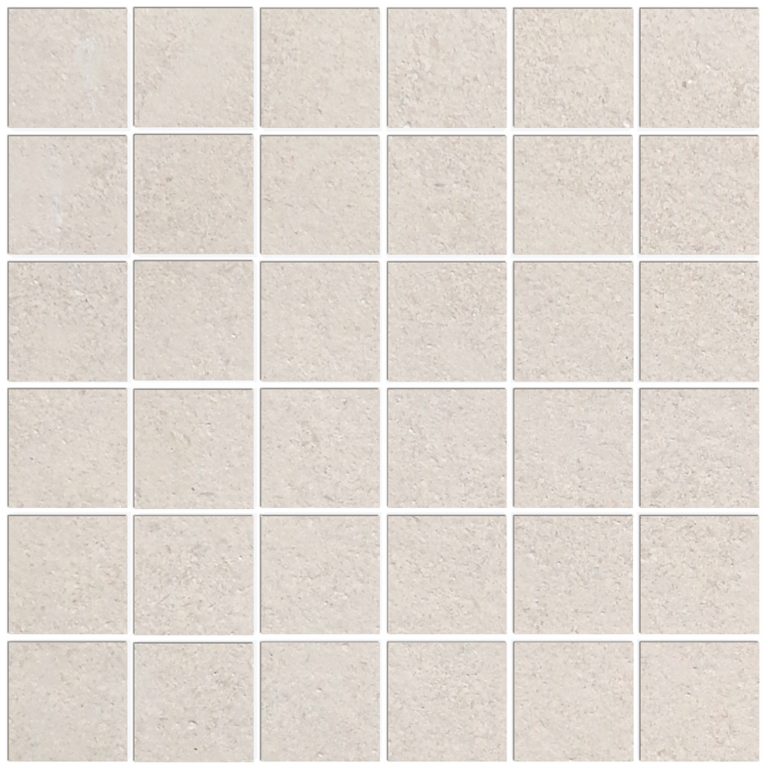 Saramago 2" X 2" Brushed Limestone Square Mosaic | Pera Tile