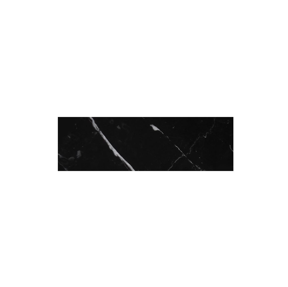 Noir Noble 3" X 12" Polished Marble Tile | Pera Tile