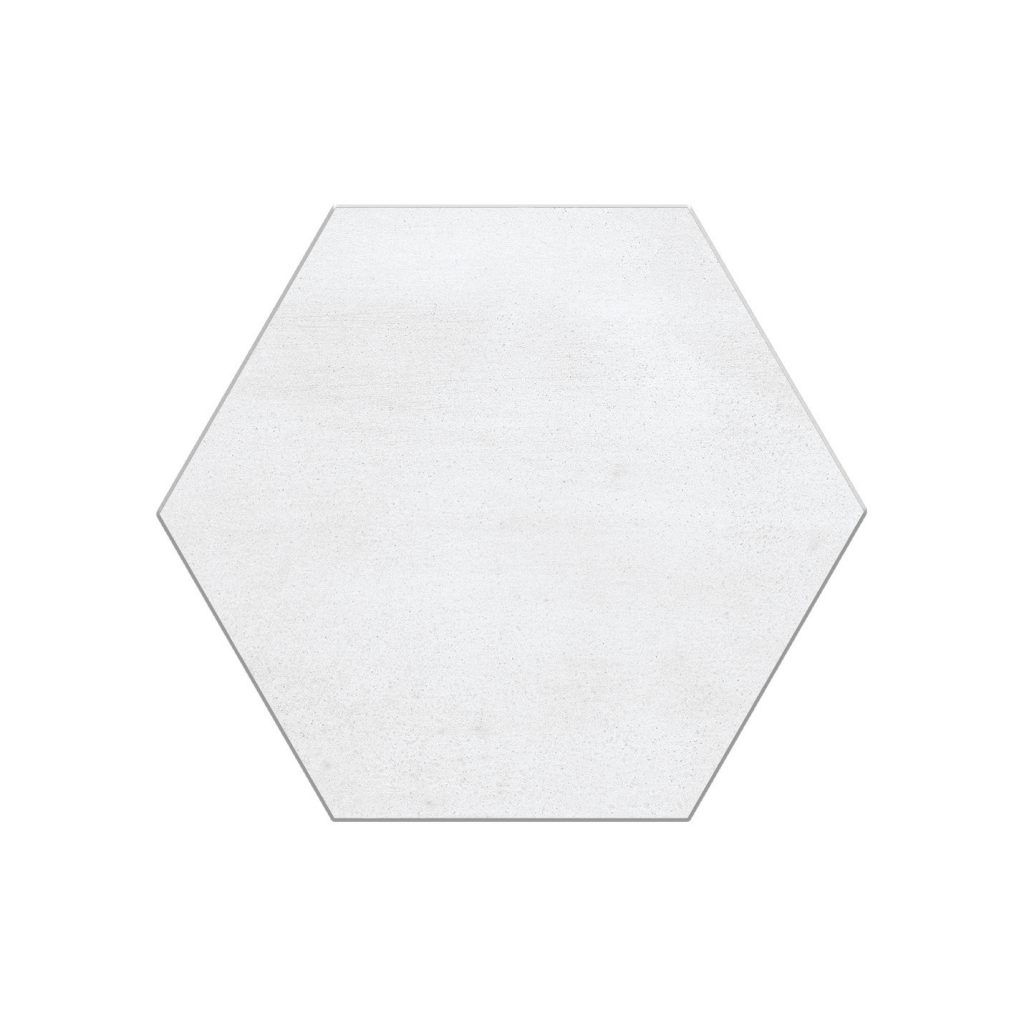 6" Hexagon Shape: White | Pera Tile