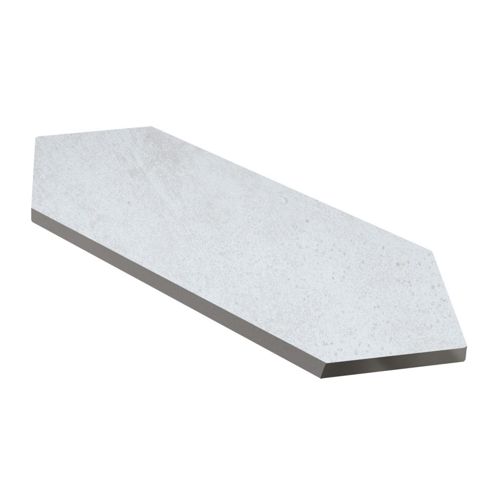 2 7/8" X 11" Picket Tile Shape: Grey | Pera Tile