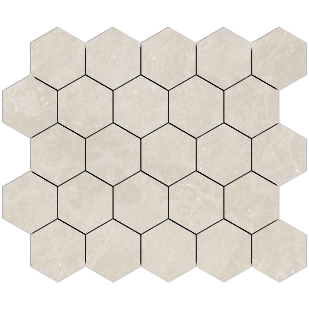 Sparta 3 1/4" Hexagon Mosaic | Pera Tile