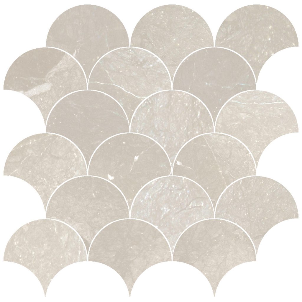 Sparta 4" Fish Scale Mosaic | Pera Tile