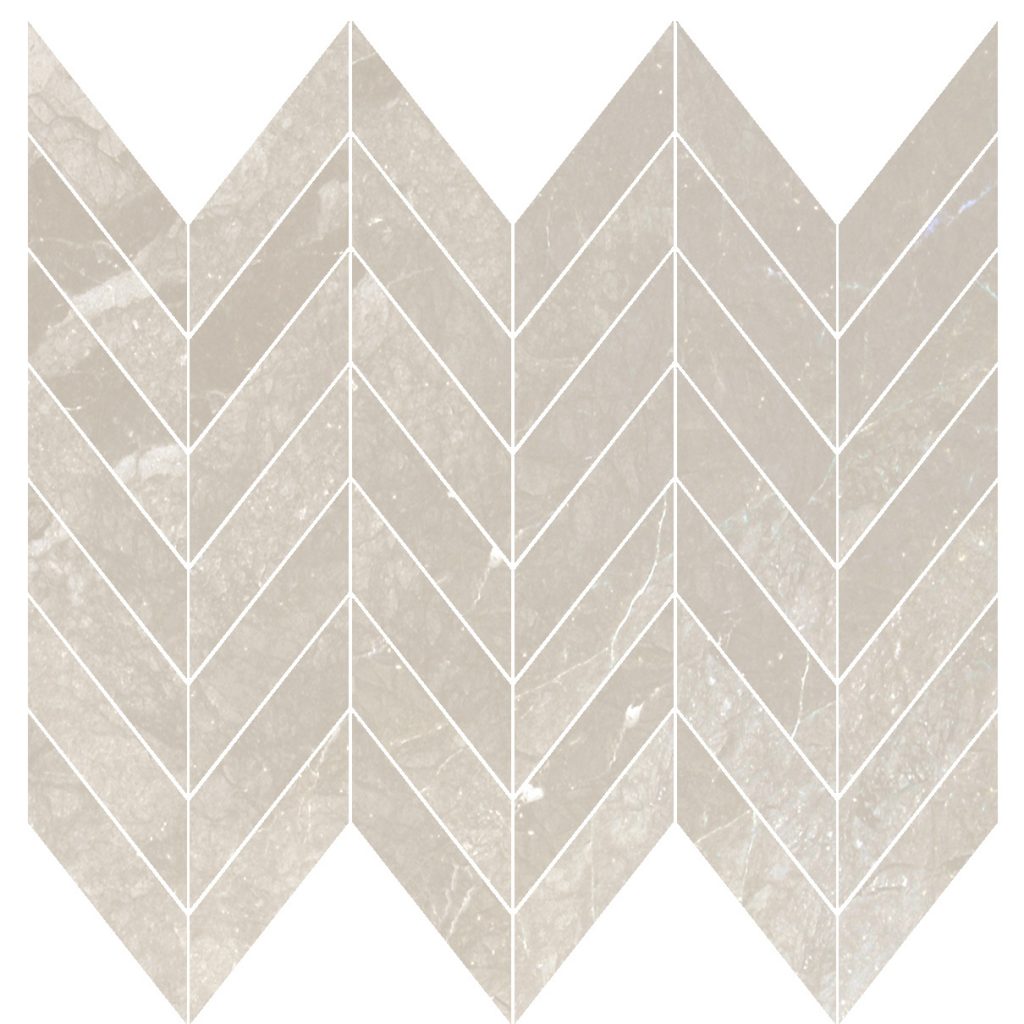 Sparta 1 1/2" X 3 5/8" Polished Mini Chevron Mosaic | Pera Tile