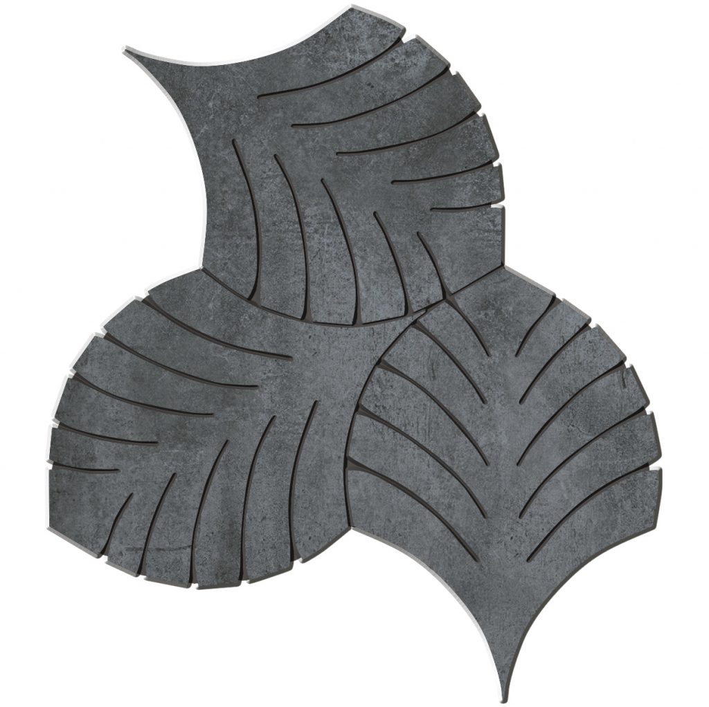 Foliage Mosaic Urbana: Antracite | Pera Tile