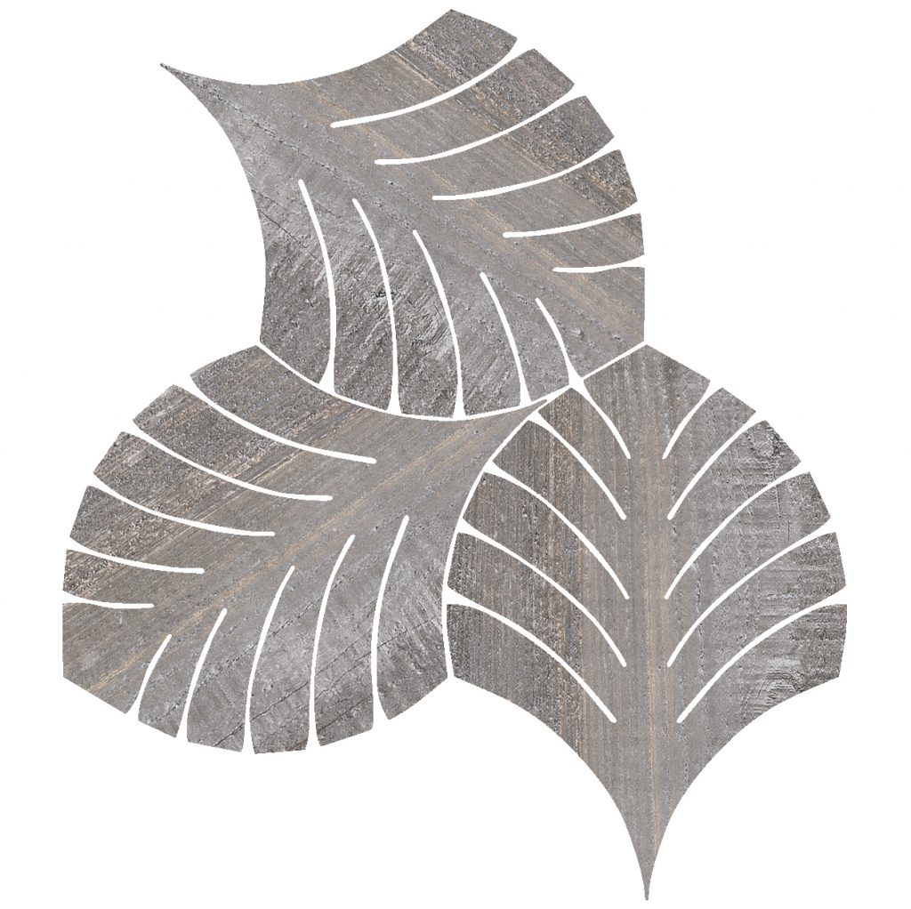 Foliage Mosaic Vintage Wood: Pearl | Pera Tile