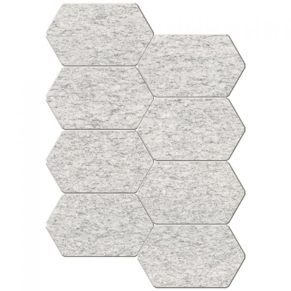 Hexbrick Mosaic Upstone: Dure Bianco | Pera Tile