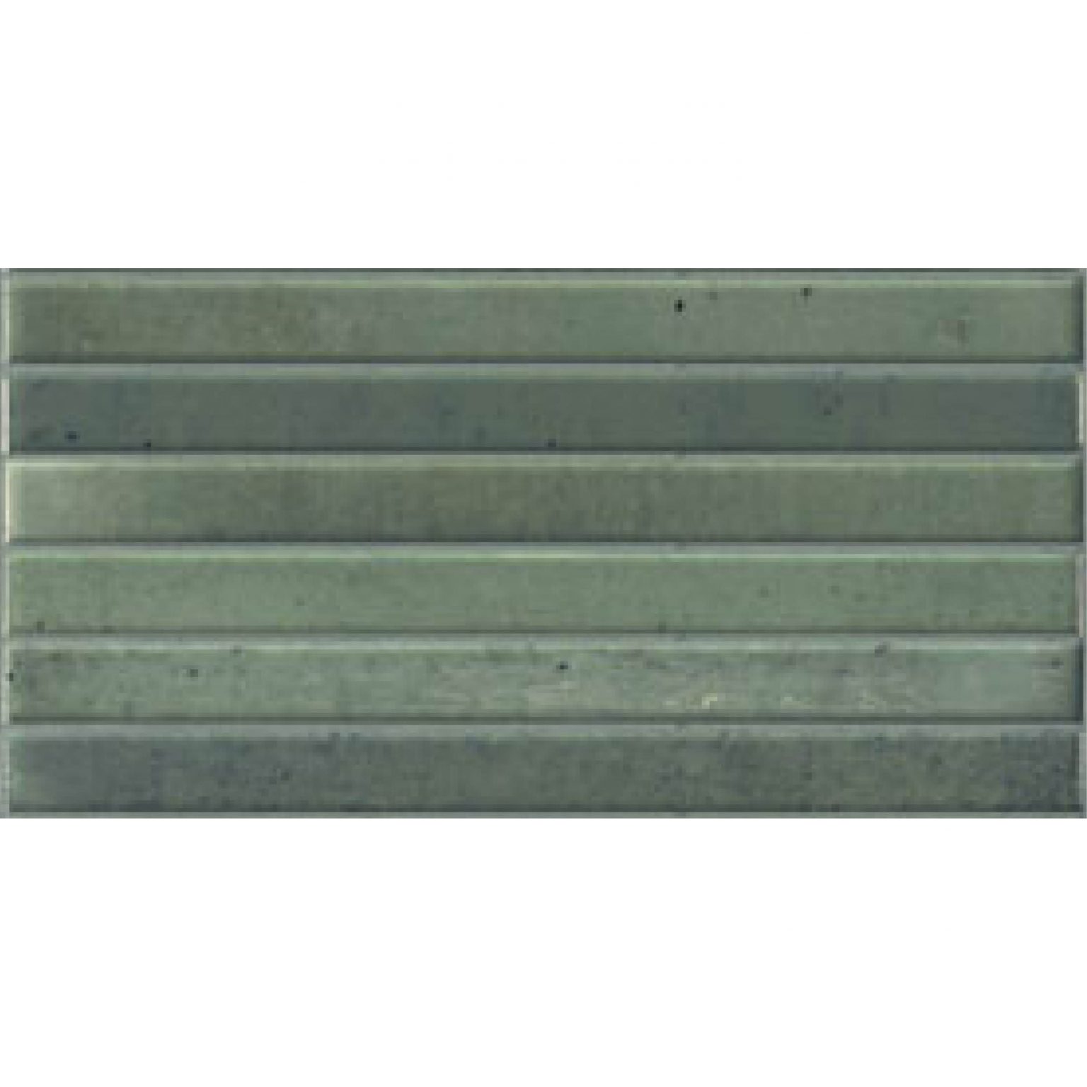 Posh 5" X 9 7/8" Green Pitch 3D Field Tile - Glossy | Pera Tile