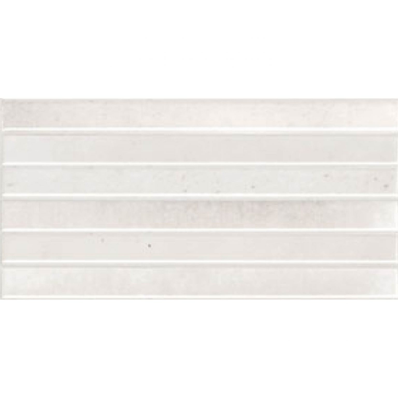 Posh 5" X 9 7/8" Ivory Pitch 3D Field Tile - Glossy | Pera Tile