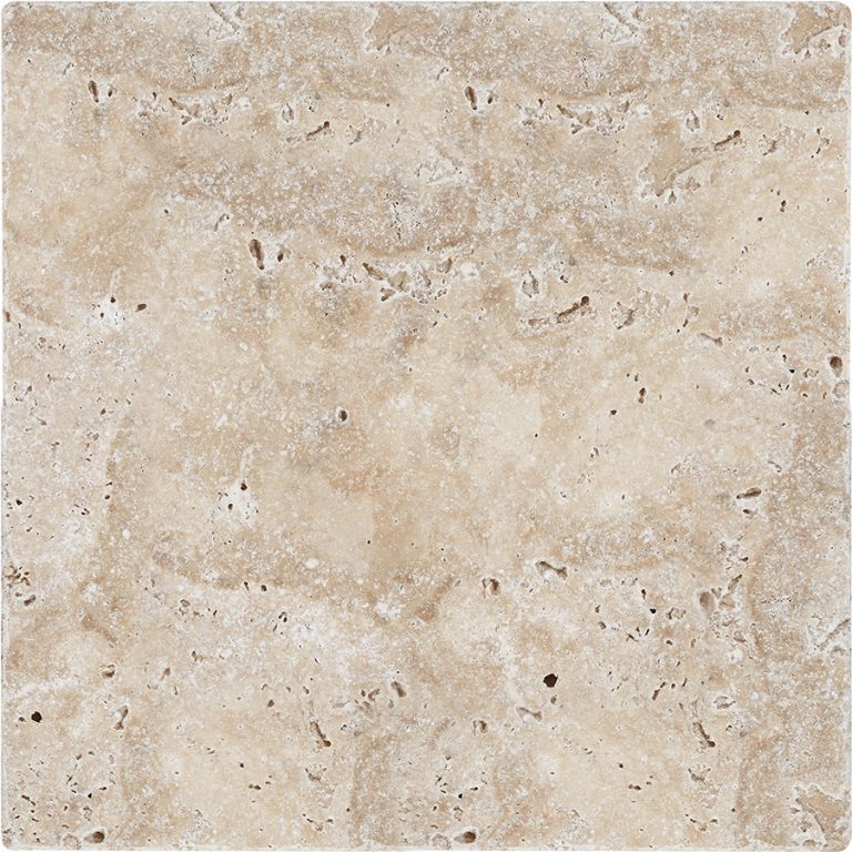Alchemy 12" X 12" Tumbled Travertine Tile | Pera Tile