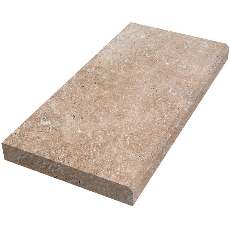 Arcadian 12" X 24" 5cm: Tumbled Modern Edge Coping | Pera Tile