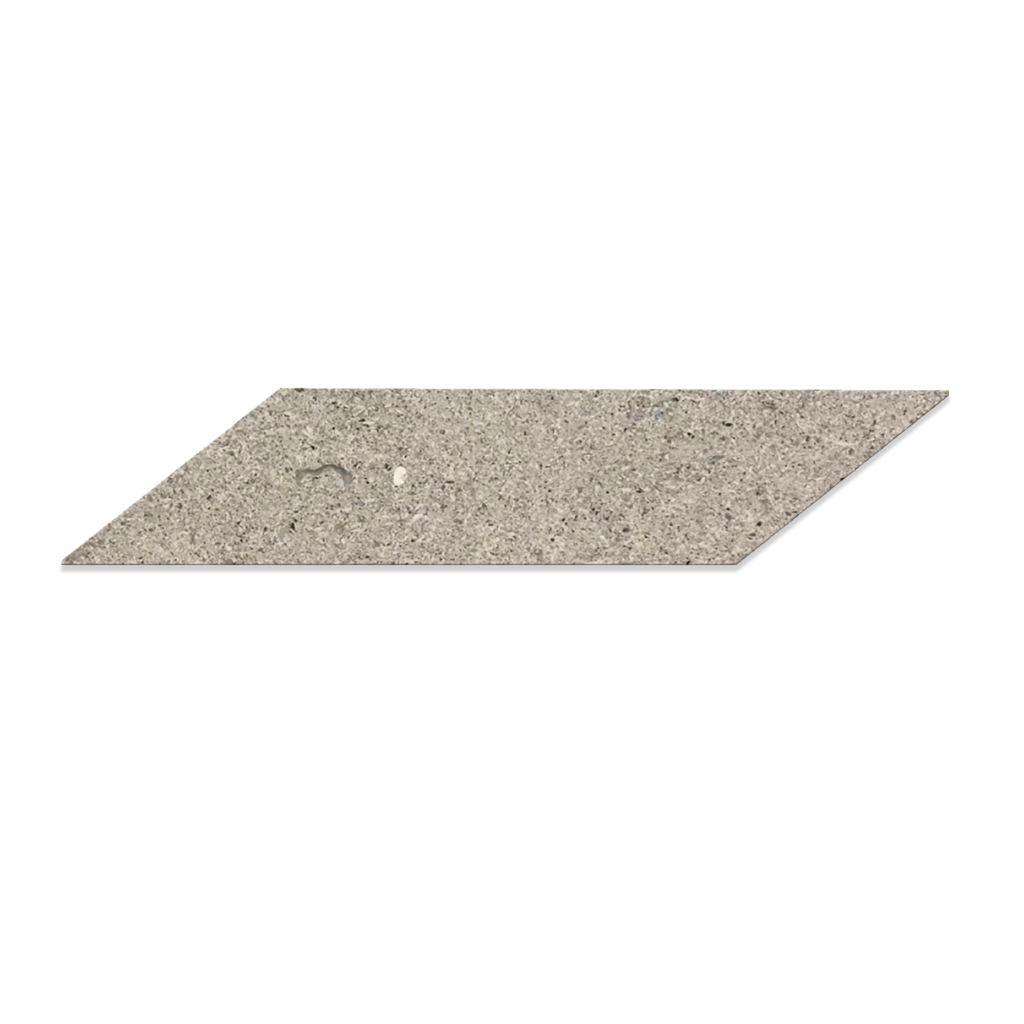 Coastal Grey 5 3/4" X 17 3/8" Chevron Tile - Honed | Pera Tile